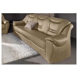 Sit & More 3-Sitzer SIT & MORE "Benson" Sofas Gr. B/H/T: 193cm x 94cm x 95cm, NaturLEDER, braun (cappuccino)