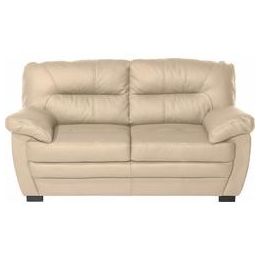 2-Sitzer COTTA "Royale" Sofas Gr. B/H/T: 160cm x 86cm x 90cm, Kunstleder SOFTLUX, beige (creme)