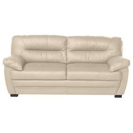 2,5-Sitzer COTTA "Royale" Sofas Gr. B/H/T: 190cm x 86cm x 90cm, Luxus-Kunstleder, beige (creme)