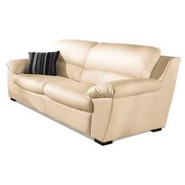 2,5-Sitzer COTTA "Dani" Sofas Gr. B/H/T: 183cm x 87cm x 89cm, Luxus-Kunstleder, beige (creme)