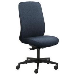 mayer Sitzmöbel Bürostuhl MAYER SITZMÖBEL "myTRITON", blau (jeansblau, schwarz), B:70cm, Polyester, Stühle