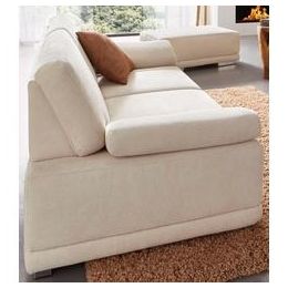 Sit & More 2,5-Sitzer SIT & MORE "Coria" Sofas Gr. B/H/T: 191cm x 80cm x 99cm, Struktur fein, beige (creme)