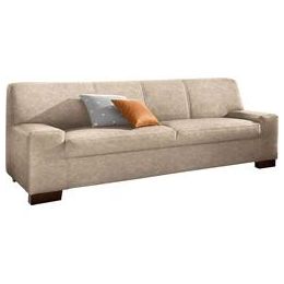 2-Sitzer DOMO collection "Norma" Sofas Gr. B/H/T: 192cm x 74cm x 85cm, Microfaser PRIMABELLE, ohne Funktion, beige (natur)