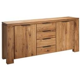 Schösswender Anrichte SCHÖSSWENDER "Oviedo" Sideboards Gr. B/H/T: 180 cm x 88,40 cm x 45 cm, braun (wildeiche massiv) Sideboard Breite 180 cm