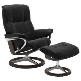 Relaxsessel stressless "Mayfair", schwarz (schwarz paloma), B:79cm H:102cm T:44cm, Leder BATICK: BATICK ist ein leicht korrigiertes, durchgefärbtes und genarbtes Möbelleder, bei dem die meisten Unebenheiten und Spuren in der Regel entfernt wurden., Leder PALOMA: PALOMA ist ein durchgefärbtes Semianilin-Möbelleder mit natürlicher Narbung., ROHLEDER Stoff Q2 FARON: Ein fester zuverlässiger Bouclu00e