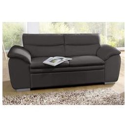 2-Sitzer COTTA "Leandra" Sofas Gr. B/H/T: 185 cm x 88 cm x 90 cm, NaturLEDER, braun