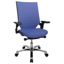 Bürostuhl Topstar "Autosyncron 2" Stühle schwarz (schwarz/blau)