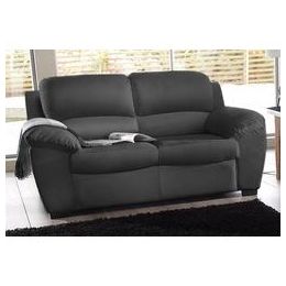 2-Sitzer COTTA "Dani" Sofas Gr. B/H/T: 146cm x 87cm x 89cm, NaturLEDER, schwarz