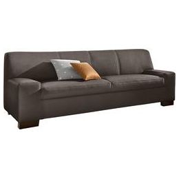 2-Sitzer DOMO collection "Norma" Sofas Gr. B/H/T: 192cm x 74cm x 85cm, NaturLEDER, ohne Funktion, braun