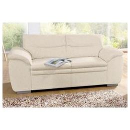 2-Sitzer COTTA "Leandra" Sofas Gr. B/H/T: 185cm x 88cm x 90cm, Luxus-Microfaser, beige