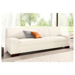 2-Sitzer DOMO collection "Norma Top" Sofas Gr. B/H/T: 192cm x 77cm x 90cm, NaturLEDER, ohne Funktion, beige (porzellan)