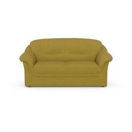 2-Sitzer DOMO collection "Montana" Sofas Gr. B/H/T: 146cm x 84cm x 82cm, Struktur weich, gelb (senf)