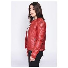 Lederjacke Mustang "31020257" Gr. XL, rot Damen Jacken