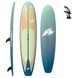 F 2 SUP-Board F2 "Ride Pro Bamboo" Wassersportboards Gr. 11,4 348cm, grün