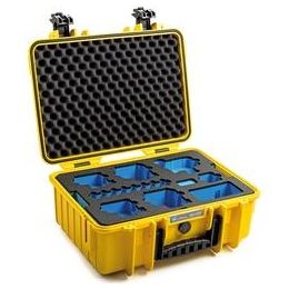 B&W International B&W International B&W GoPro Case Typ 4000 für GoPro Hero 9/10 mit Schaumstoffeinsatz 15,6 l - Gelb