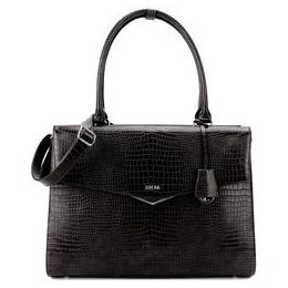 SOCHA Silver Tip Business-Handtasche 45 cm - Schwarz