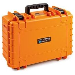 B&W International B&W International B&W Outdoor Case Typ 5000 22,1 l - Orange Mit Schaumstoffeinsatz