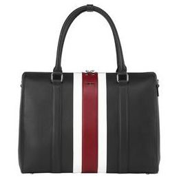 SOCHA BB Red Stripe Business-Handtasche 44 cm - Schwarz
