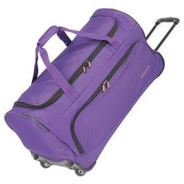 Travelite Basics Fresh Trolley Reisetasche 70 cm 2 Rollen - Lila