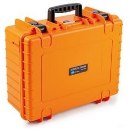 B&W International B&W International B&W Outdoor Case Typ 6000 Notfallkoffer mit variabler Facheinteilung 32,6 l - Orange