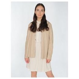 Lederjacke Maze "42021102" Gr. S, beige (sand) Damen Jacken