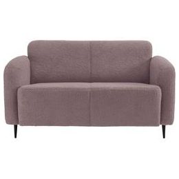 2-Sitzer Inosign "Marone" Sofas Gr. B/H/T: 140cm x 76cm x 90cm, Luxus-Microfaser weich, 2-Sitzer, rosa