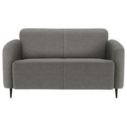 2-Sitzer Inosign "Marone" Sofas Gr. B/H/T: 140cm x 76cm x 90cm, Struktur fein, 2-Sitzer, grau (anthrazit)