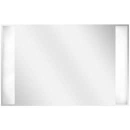 VASNER Infrarotheizung Zipris SR LED 700, 700 W, rahmenlose Spiegelheizung mit Licht, weiß
