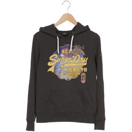 Superdry Damen Kapuzenpullover, schwarz