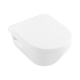 Villeroy & Boch Villeroy & Boch WC-Sitz Architectura 418x510x51mm Oval SoftClosing QuickRelease Weiß Alpin 9M83S101