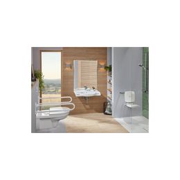 Villeroy & Boch Villeroy & Boch WC-Sitz ViCare 369x459x49mm Oval SoftClosing QuickRelease, Weiß Alpin AntiBac 9M67S1T1