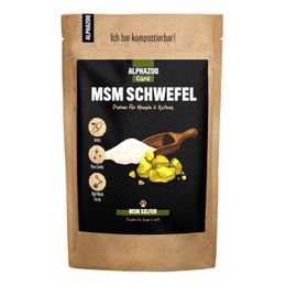 ALPHAZOO MSM-Pulver für Hunde und Katzen 1 kg