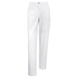 Jeans Modell Babsie Straight Leg KjBRAND weiss, 52