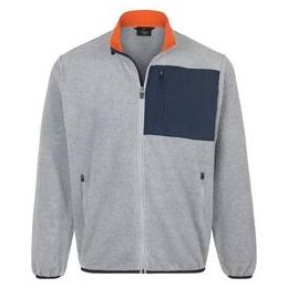 Fleecejacke AUTHENTIC klein grau, 58