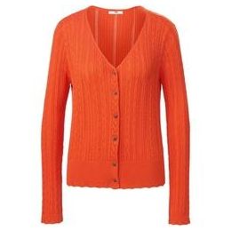 Strickjacke Peter Hahn orange, 46