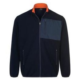 Fleecejacke AUTHENTIC klein blau, 58