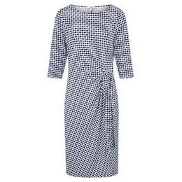 Jersey-Kleid zum Schlupfen Uta Raasch blau, 40