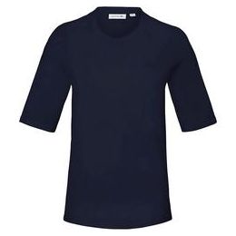 Rundhals-Shirt langem 1/2-Arm Lacoste blau, 42