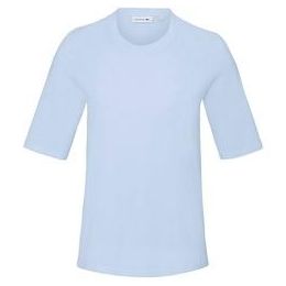 Rundhals-Shirt langem 1/2-Arm Lacoste blau, 36