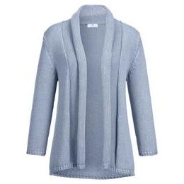 Cardigan 3/4-Arm Peter Hahn blau, 46