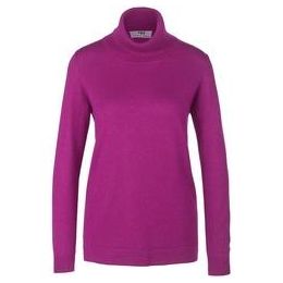 Rollkragen-Pullover Modell Tamara Peter Hahn Seide/Kaschmir pink, 40