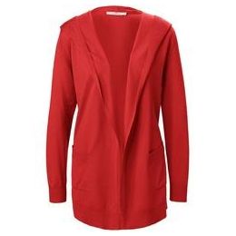 Strickjacke Peter Hahn PURE EDITION rot, 36