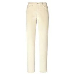 Feminine Fit-Feincord-Hose Modell Carola Brax Feel Good beige, 42