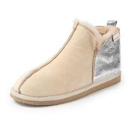 Lammfell-Hausschuh Annie Shepherd beige, 38