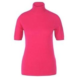 Rollkragen-Pullover aus 100% Premium-Kaschmir Peter Hahn Cashmere pink, 42