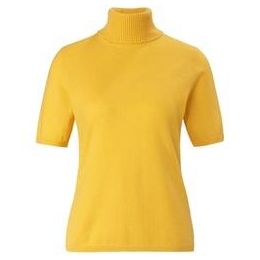 Rollkragen-Pullover aus 100% Premium-Kaschmir Peter Hahn Cashmere gelb, 40