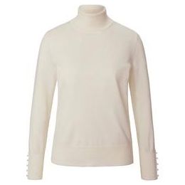 Rollkragen-Pullover Uta Raasch weiss, 40