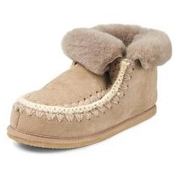 Lammfell-Hausschuh Pia Shepherd beige, 41