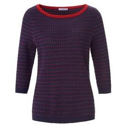 Pullover 3/4-Arm mayfair by Peter Hahn blau, 36