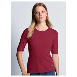 Rundhals-Shirt Modell Velvet Bogner rot, 38